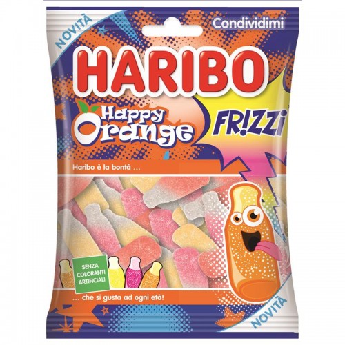 HARIBO GOMM. HAPPY ORANGE FRIZZ GR.90